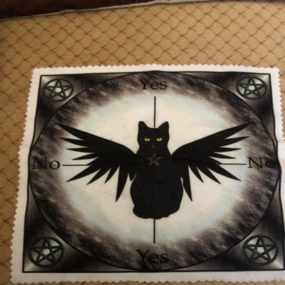 Moon Goddess Scrying Mat Dowsing Wiccan Magic Divination - Etsy