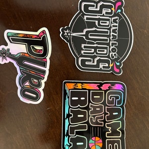 Puro Spurs Vinyl Sticker - Etsy