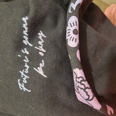 Suga Agust D Lotus Flower Bandana Inspired by Tour Guitar Pick BTS ARMY ...