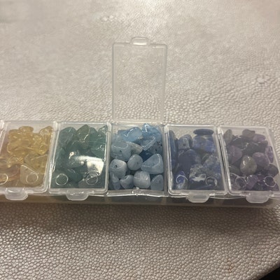 Crystal Gemstone Chip Bead Strands with Holes - Etsy