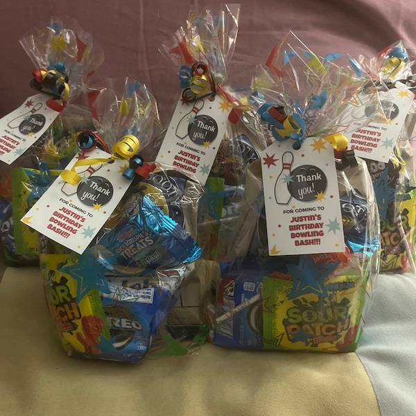 Super Hero Birthday Party Favor! Pre Filled Party Favors. Pre Made ...