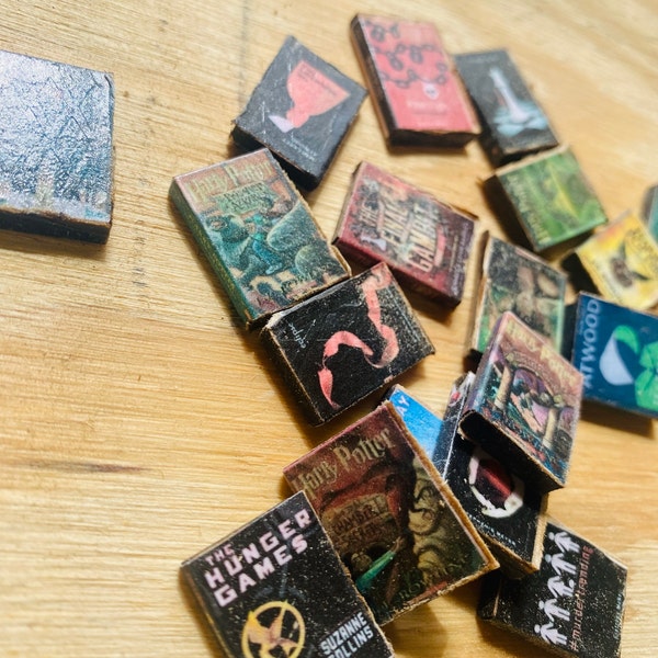DIY Mini Book Blanks - Create Your Own Tiny Library! (template Included ...