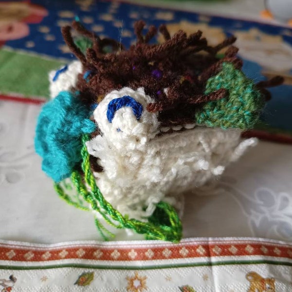 Pufferfish Purse | Amigurumi Fish - Drawstring Bag Pattern - Etsy