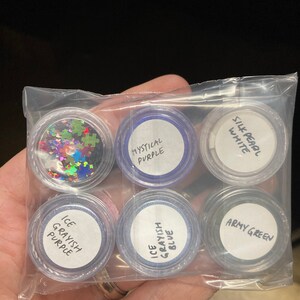 Iridescent Purple Four Point Stars Shape Glitter 4mm Star | Etsy