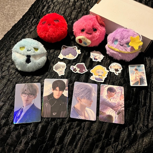 Love and Deepspace Blobbu Bunbun Happy Snowman Artsy Grumpy Crow Mascot ...