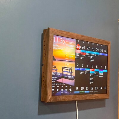 27in Touchscreen Smart Calendar / Dakboard/ Smart Wall Display - Etsy