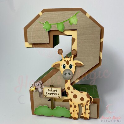 3D Square Numbers Block Pack Numbers Cutting File for Papercraft Svg - Etsy