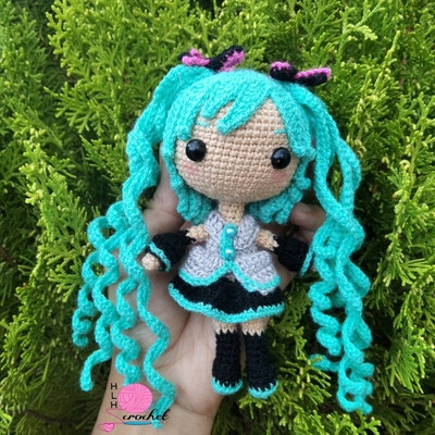 XVA Format Only Miku Princess. Amigurumi Pattern/ Crochet - Etsy