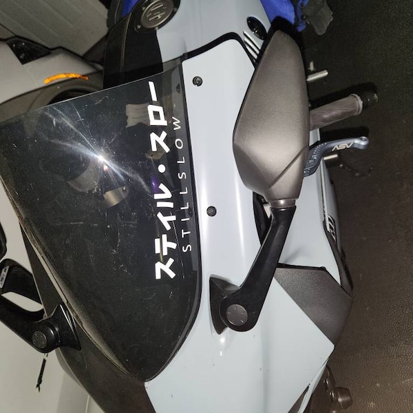 Still Slow JDM Transparent Slap Sticker Window Sticker Katakana - Etsy