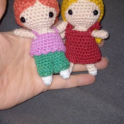 Tiny People Amigurumi Pattern. Pdf Crochet Pattern - Etsy