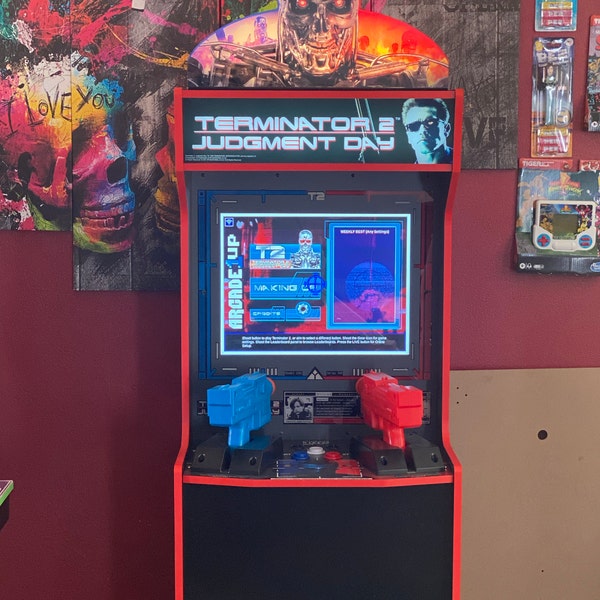 Arcade 1up Terminator Topper - Etsy
