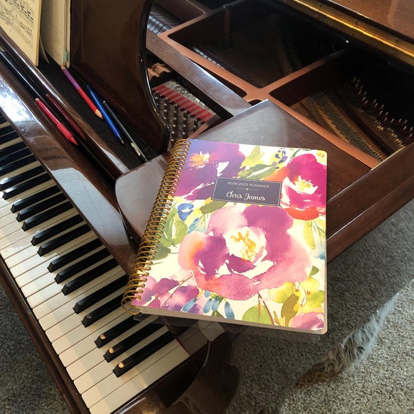 MONTHLY PLANNER Notebook 2023 Personalized 6x9 Planner No Weekly View ...