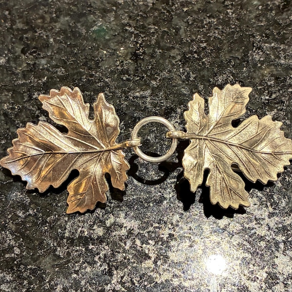 NEW Bronze Oak Leaf Cloak Clasp "terebinth" | Renaissance Fair Outfit ...
