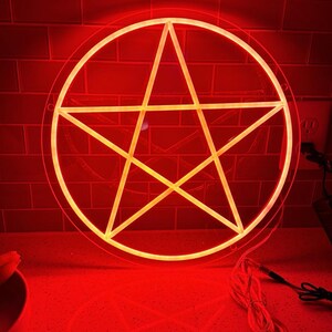 Circle LED Neon Sign, Zen Circle Neon Sign, Mixed-color Japanese Enso ...