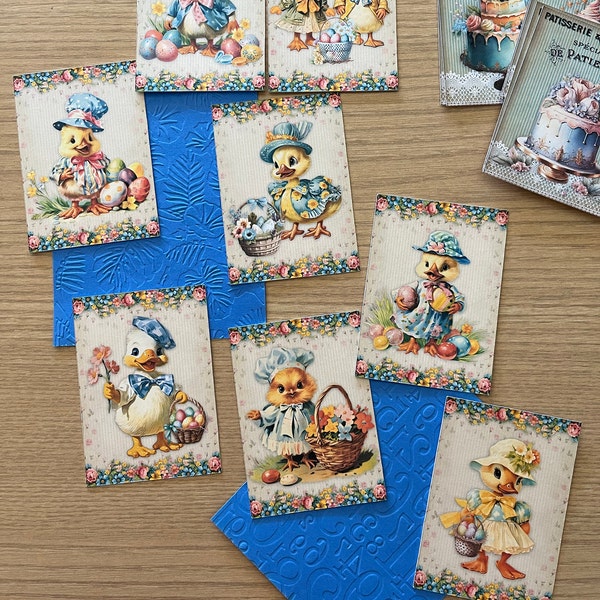Easter Ducks, Easter, Atc Cards, Tags, Scrapbook Supplies, Junk ...