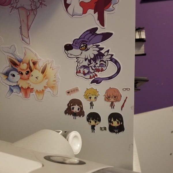 Digimon Vinyl Stickers - Etsy