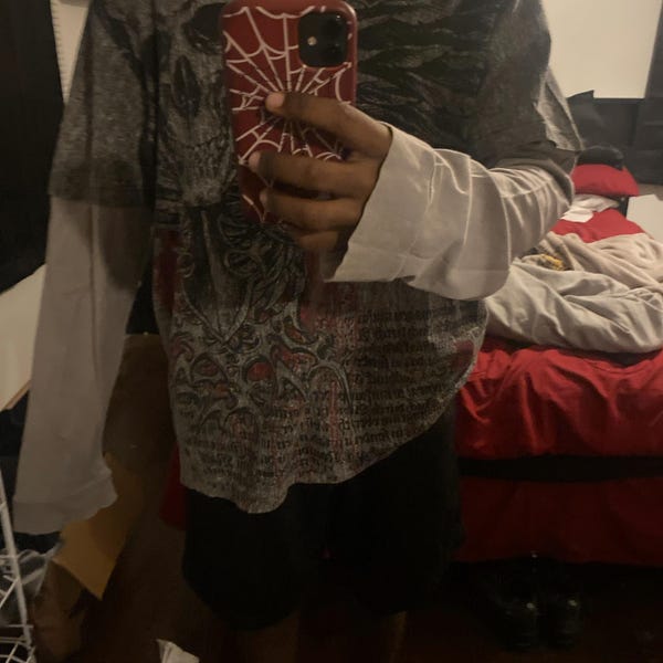 Rare Avirex Ghost Mountain Grunge Y2K Thermal Style Long Sleeve - Etsy