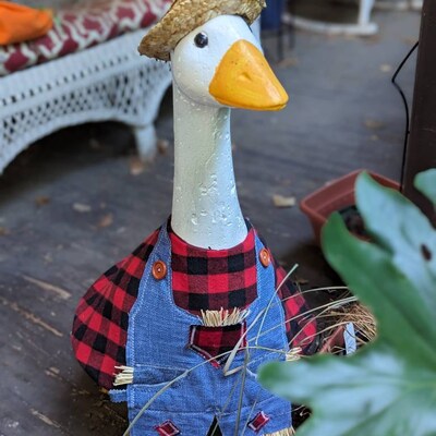 Goose Clothes, Goose Hoodie, Geese Clothes, Lawn Goose, Cement Goose ...