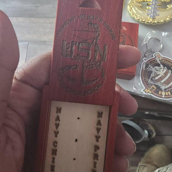 Navy Chief "backbone" Anchor Collar Devices and Cover Pins Set (CPO ...