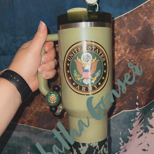 Crafter Themed Cup Charm // Crafts // Scissors // Cup Charm // Water ...