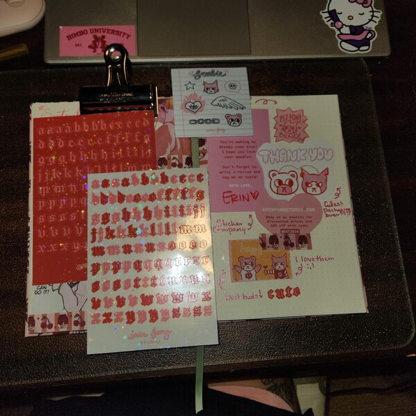 Angry Emo Cat Sticker Holographic Cat Sticker, Waterproof, Cute Cat ...