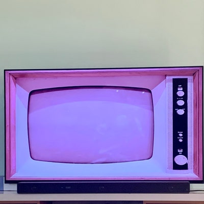 Vintage Samsung Frame TV Art Blank Turned off Retro Tv Photo - Etsy