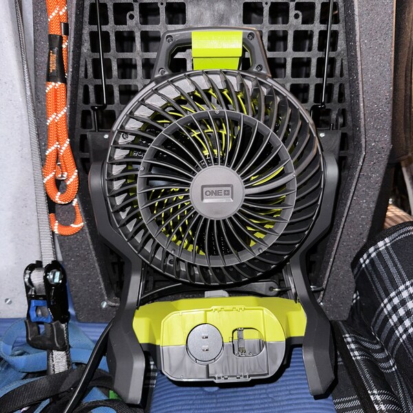 Ryobi Whisper Fan Holder for Ruffland Kennels – 3D Printed Mount for ...