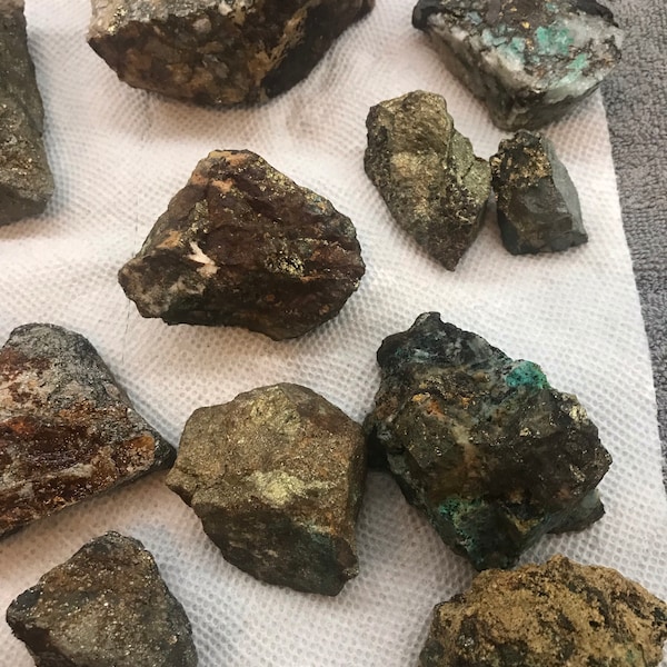 Gold, Silver, Copper, Lead & Zinc High Grade Ore Samples (5 Pounds) - Etsy