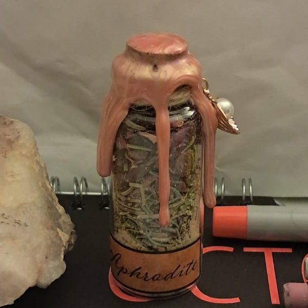 PERSEPHONE Spell Jar | Greek Goddess Spell Jar | Altar Magic Decor ...
