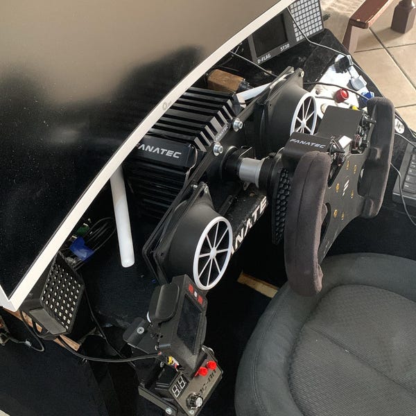 3 Pack of Fanatec QR2 Wall Mount Holder for Steer Wheel DIY Kit ...