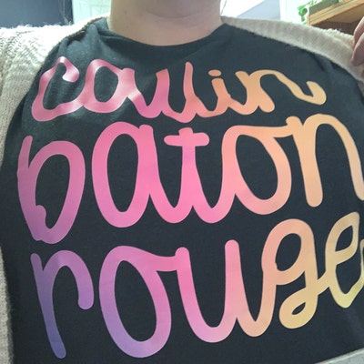 Colorful Louisiana T-shirt Callin Baton Rouge Tee Garth - Etsy