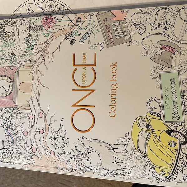 Once Upon A Time Coloring Book - Etsy