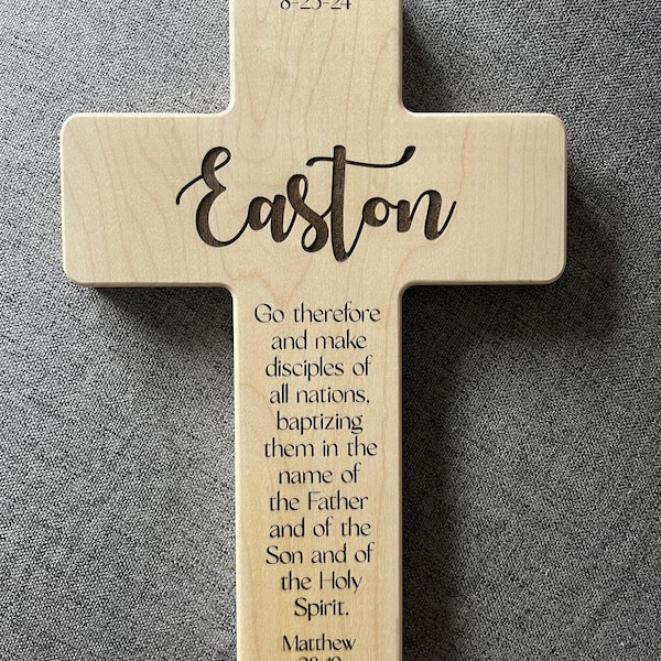 Personalized Memorial Cross With Name Custom Maple Grandma Memorial ...