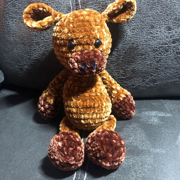Longhorn Crochet Pattern- Longhorn Cow Pattern, Amigurumi Longhorn Cow ...