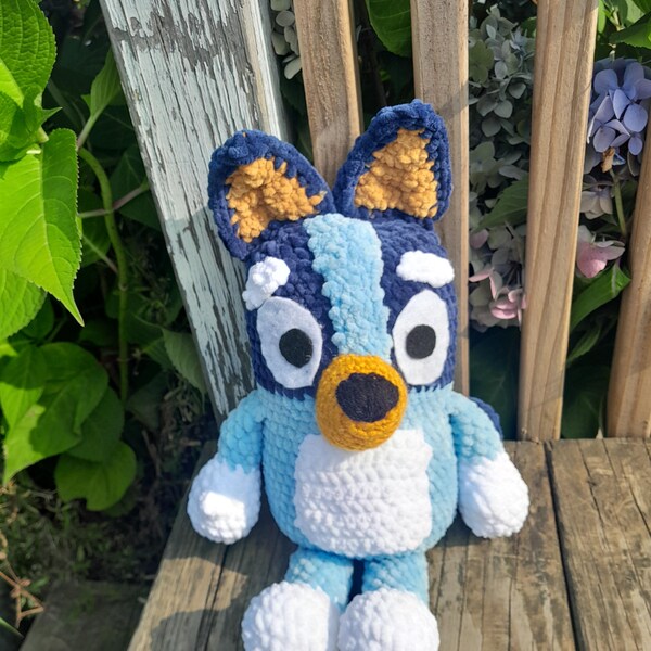 Heeler Plush Toys PDF Crochet Pattern - Etsy