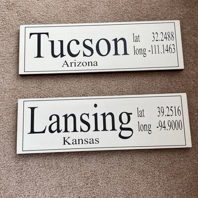 GPS Sign Lat Long Sign Latitude Longitude Sign Coordinate Sign New Home ...