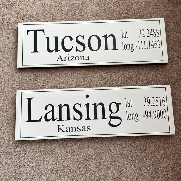 GPS Sign | Lat Long Sign | Latitude Longitude Sign | Coordinate Sign ...