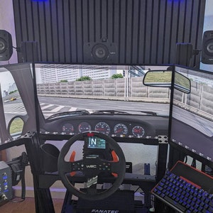 4in DDU Speed Mini Sim Racing Dashboard Display With Mount Options - Etsy