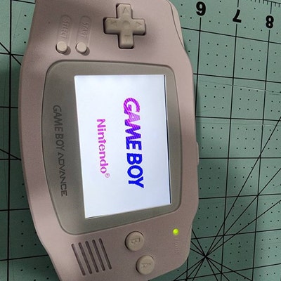 The Latest Tech Gameboy Color GBC Black Shell logo Color Can - Etsy