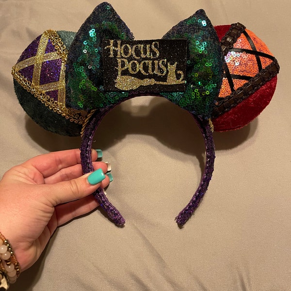 Hocus Pocus Inspired Ears, Mouse Ears, Hocus Pocus, Halloween Ears ...