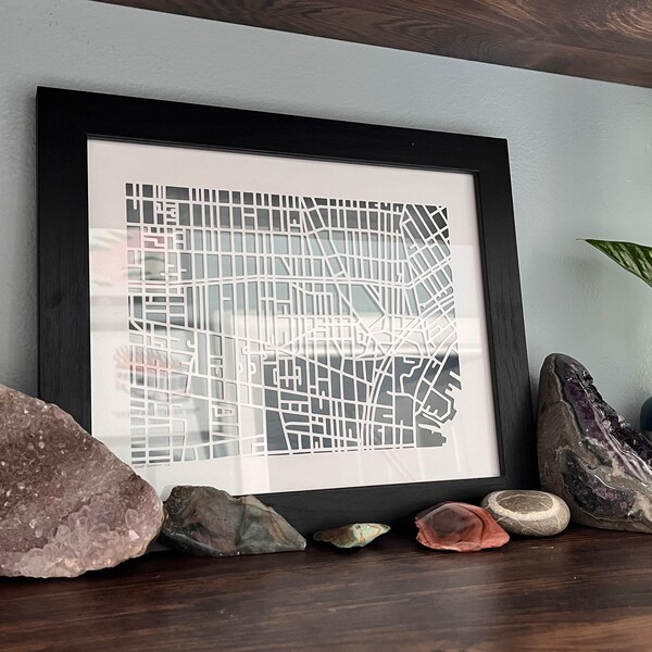 Custom House Portrait - Paper Art - Home Portrait - Unique Mothers Day ...