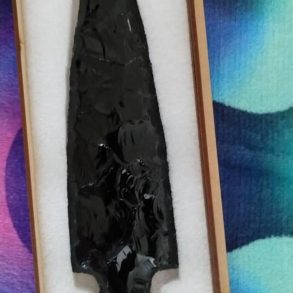 Obsidian Arrowheads Obsidian Arrowheads Handmade Arrow Crystal Hand ...
