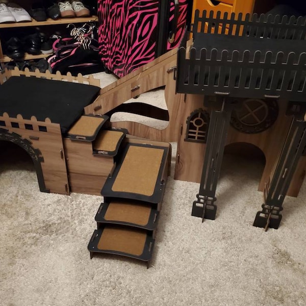 Bunny Villa With Two Rooms and Four Living Spaces, Four Compartment ...