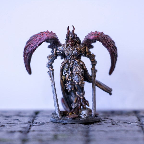 Erinyes 3D Printed Tabletop RPG Mini UNPAINTED - Etsy