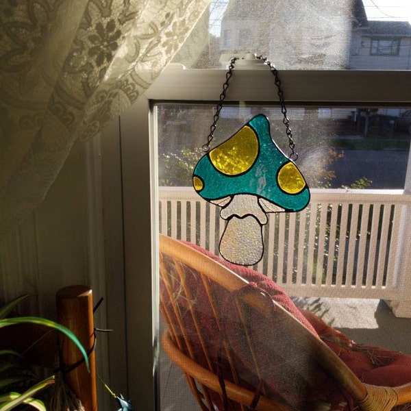 Stained Glass Jackolantern Suncatcher, Pumpkin Window Hanging ...