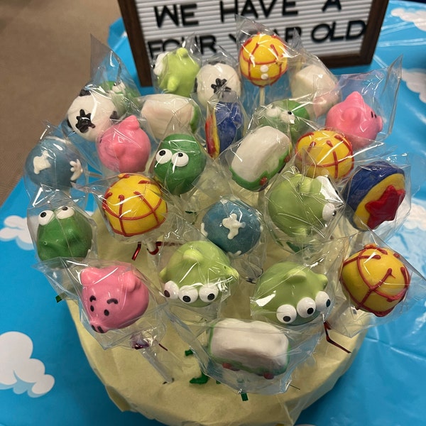 Toy Story Inspired Cake Pops - Etsy