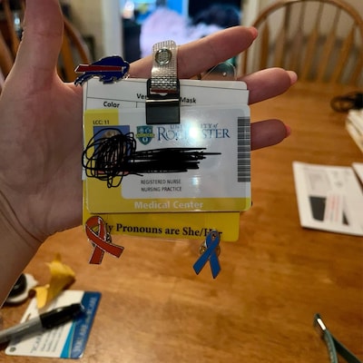 Adult Weight Conversion Badge Card Horizontal Accessory for Nurse ...