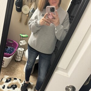 Embroidered Floral Mama Sweatshirts, Mama Crewneck, Fall Sweatshirts ...