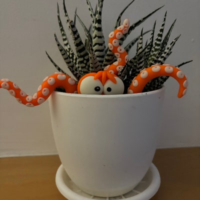 Octopus Plant Pot Decoration.pot Accessory.plant Pet.glow in the Dark ...