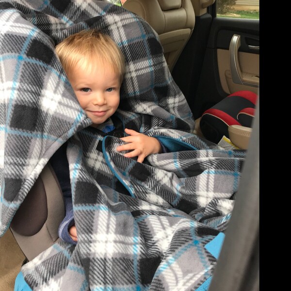 Owl - Cozy Gozy Travel Capes Are Warm Winter Fleece Car Seat Capes That ...